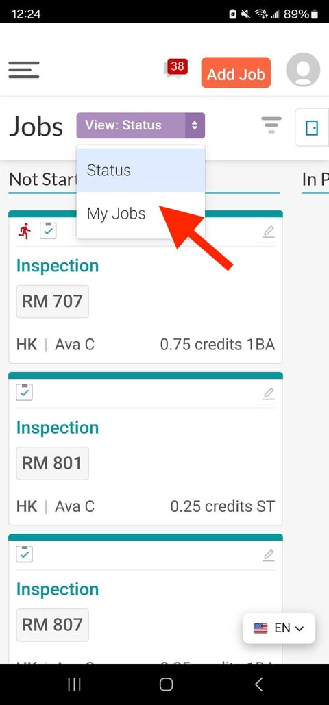 Lesson #7 Housekeeping Jobs for Inspectors & Supervisors in Optii