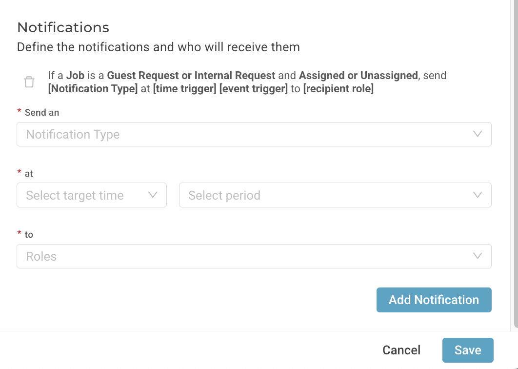 Step #9: Add your notifications and escalations