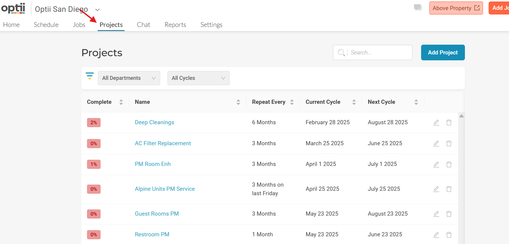 Lesson #4 Navigating the Optii Console